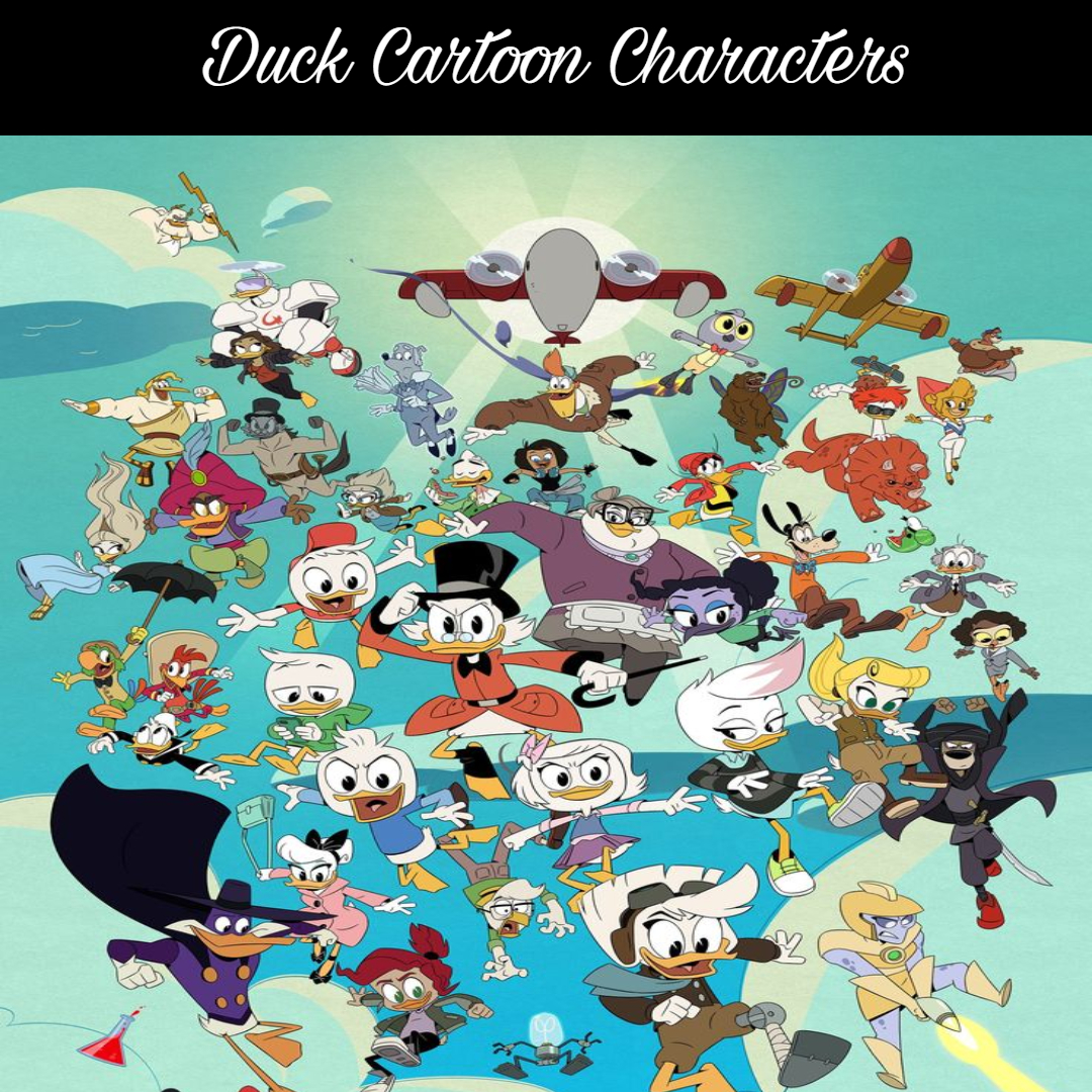 30+ famous duck cartoon characters ultimate beloved list